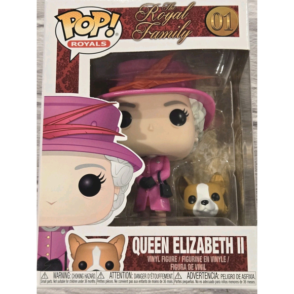Funko | Toys | Funko Pop Vinyl Public Domain Queen Elizabeth Ii Niop ...